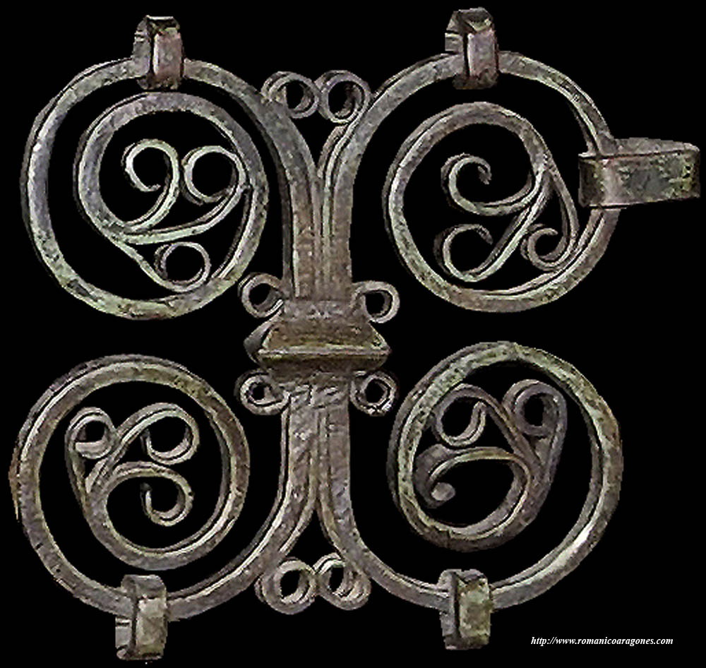 REJAS ROMANICAS - REJAS DE JACA - REJA DE IGUACEL